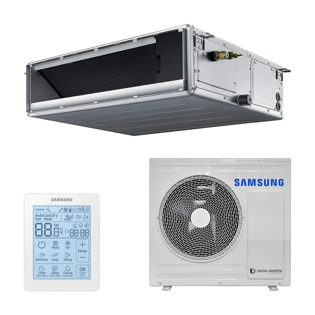Aire acondicionado conducto Samsung Deluxe 14kW 48000 BTU SAMSUNG ...