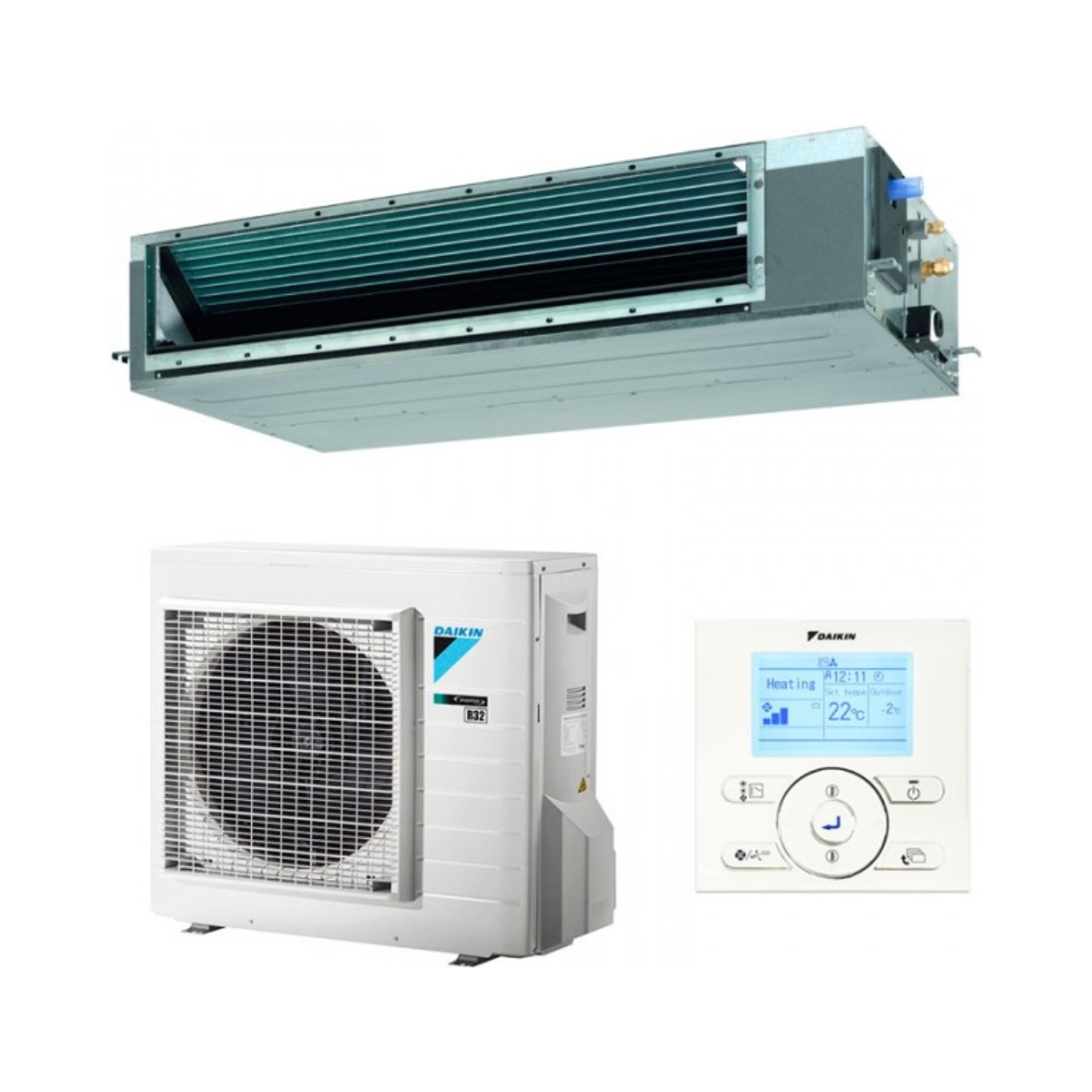 Daikin Sky Air Ducted Air Conditioner ADEAS60A 5.7 kW 4,902 BTU DAIKIN ...