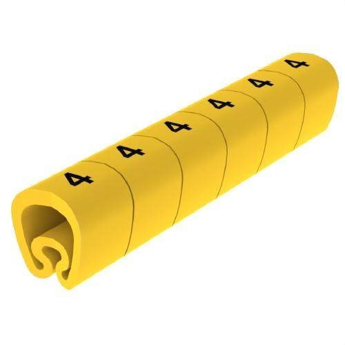 UNEX Pre-cut Yellow Ø18 PVC Laminated Markers - GroupSumi | GroupSumi