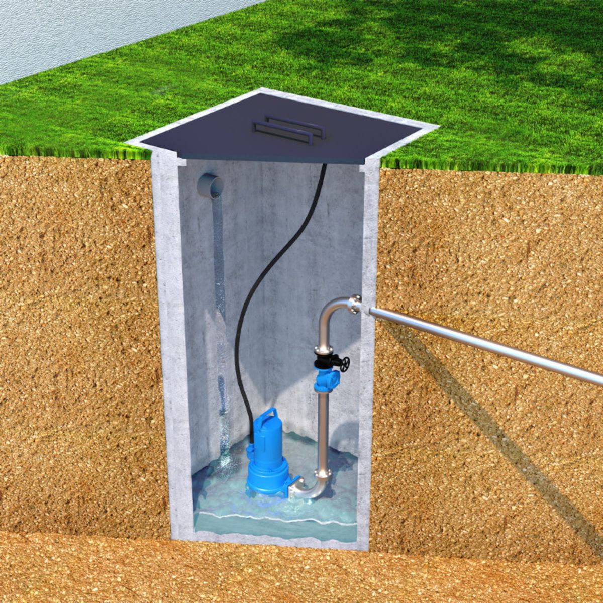 Bomba submersível trifásica SFA Sanipump ZPG 71.3 T SFA SANITRIT ...