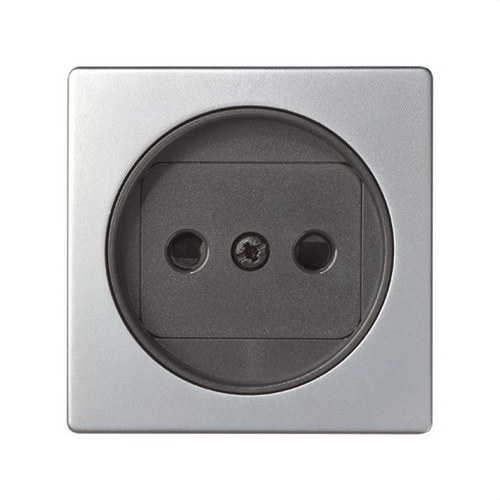 SIMON Aluminium Cover with Safety Device for Bipolar Socket Base ...