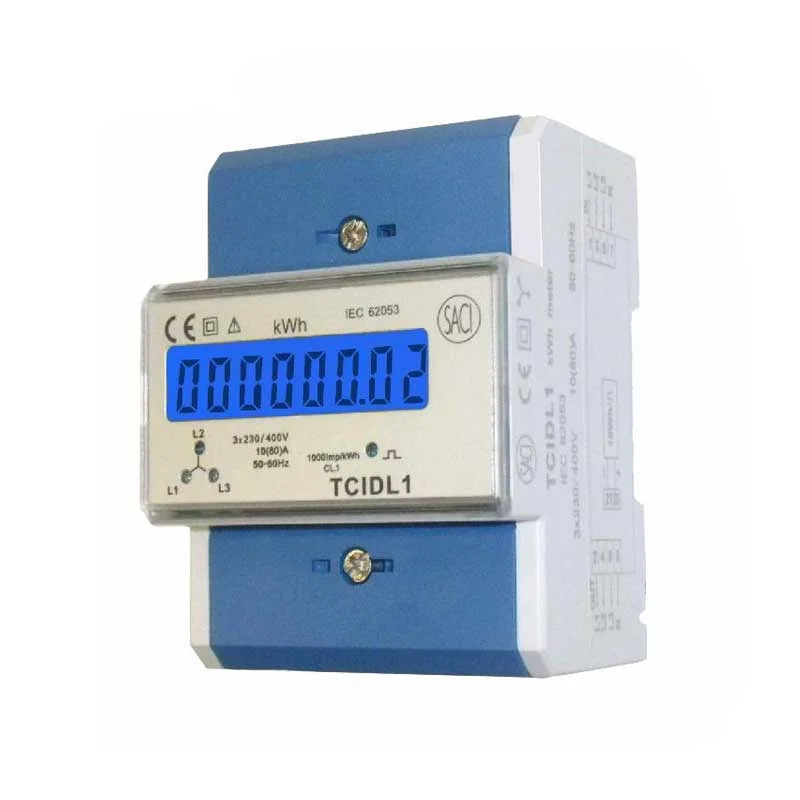 SACI TCIDL1 Three-Phase Energy Meter 80A - GroupSumi | GroupSumi