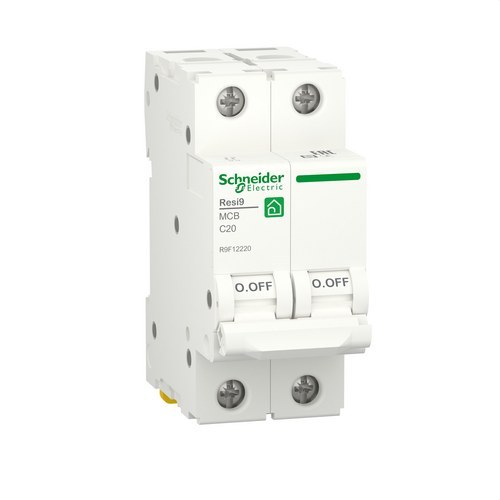 SCHNEIDER ELECTRIC RESI9 2P 20A Circuit Breaker 230V 6kA - GroupSumi | GroupSumi