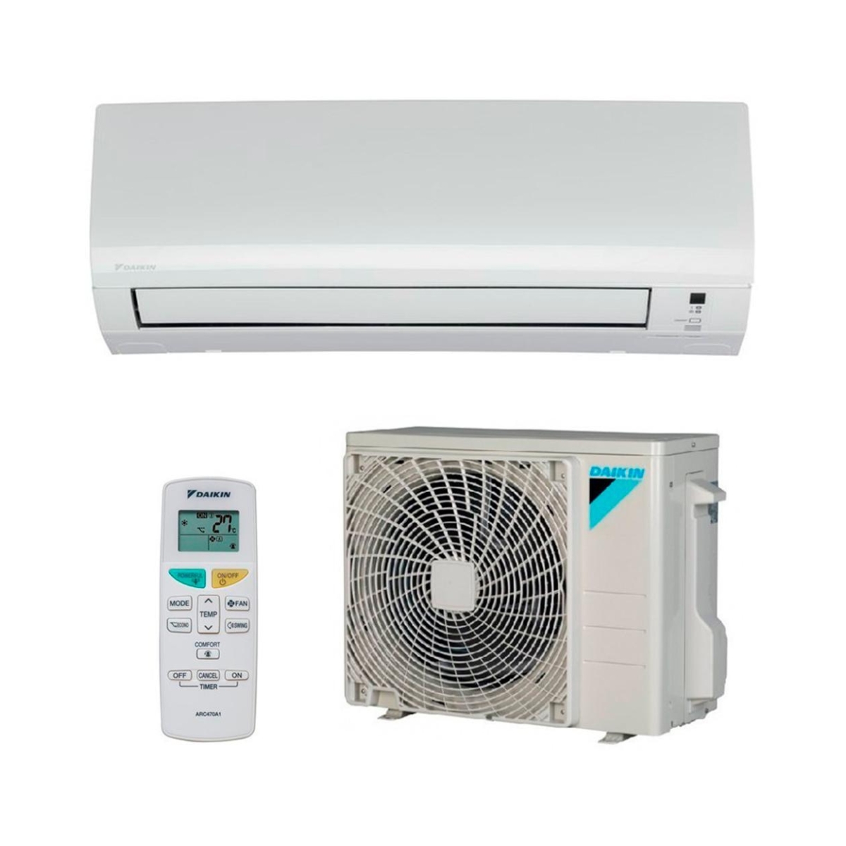 Aire acondicionado Daikin Sensira TXF25E 2,5 kW 9000 BTU DAIKIN ...