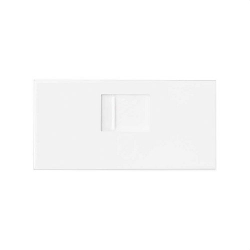 SIMON RJ45 Voice & Data Cover with Dust Cover Matte White - GroupSumi ...