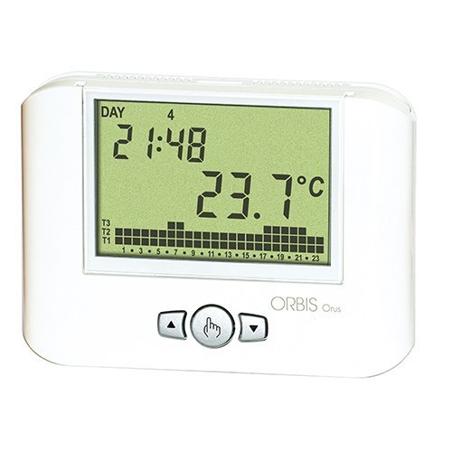 ORBIS ORUS RF Programmable Thermostat with Actuator - GroupSumi | GroupSumi