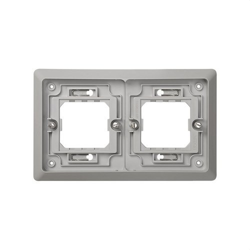 SIMON Frame for Flush-Mounted Boxes 2 Elements White - GroupSumi ...