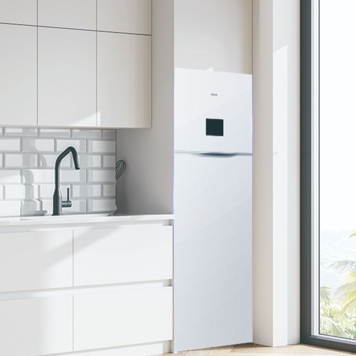 Aérothermie Haier Hydro All-In-One R290 10kW 200L Monophasé HAIER ...