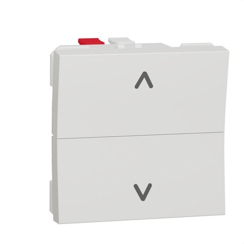SCHNEIDER ELECTRIC Polar White Shutter Switch New Unica - GroupSumi ...