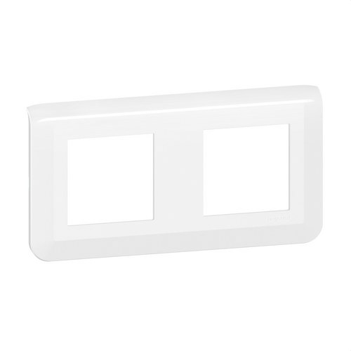 Legrand Mosaic Double Frame 2x2 Modules Horizontal White LEGRAND ...