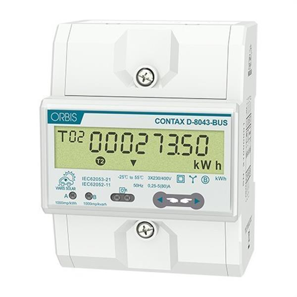 ORBIS CONTAX D-8043 Three-Phase Energy Meter 80A - GroupSumi | GroupSumi