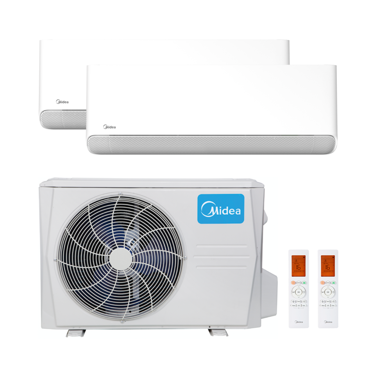Midea Breezeless E 2x1 Air Conditioner 3.5 kW 12000 BTU with WiFi MIDEA ...