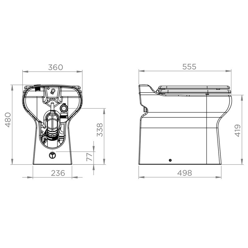 SFA SANITRIT SANICOMPACT Elite Toilet with Macerator - GroupSumi ...