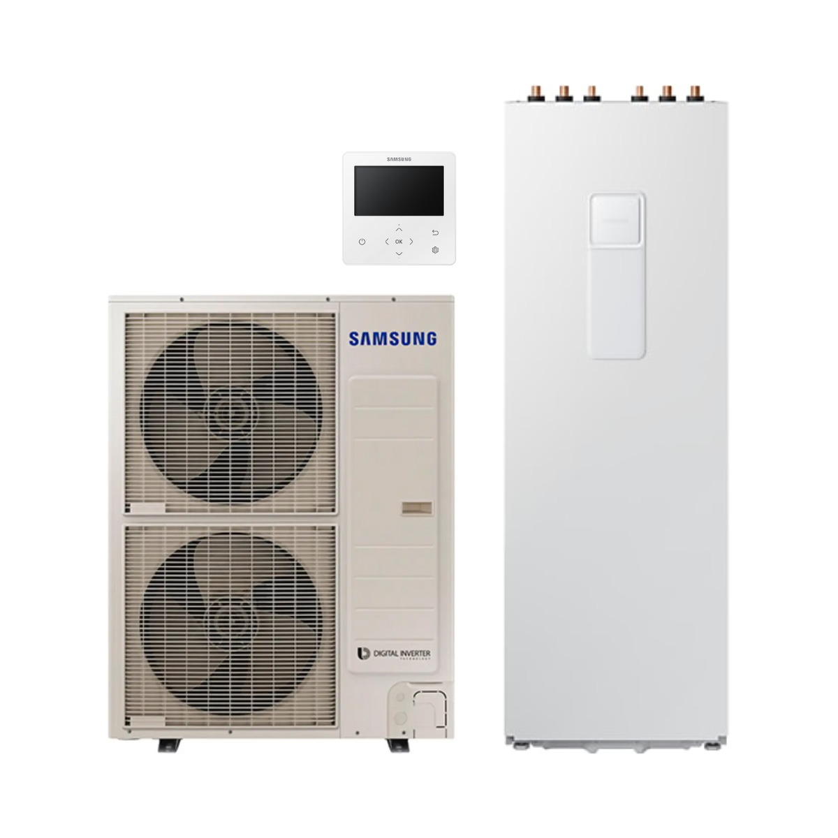 Aerothermal Samsung ClimateHub EHS Mono R32 16kW 260L SAMSUNG ...