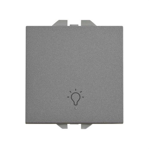SIMON Push Button Light Engraving Quick Terminal Titanium 270 ...