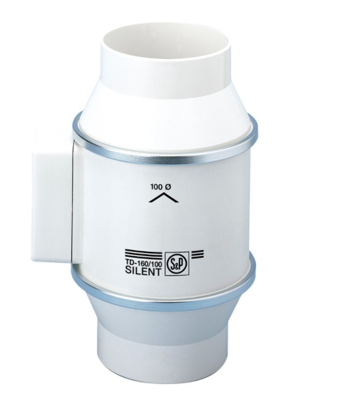 Extractor helicocentrífugo TD-160/100N Silent - SOLER & PALAU ...