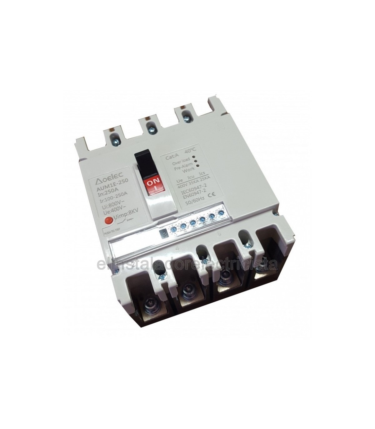 HYUNDAI Moulded Case Circuit Breaker HGM 4P 630A - GroupSumi | GroupSumi
