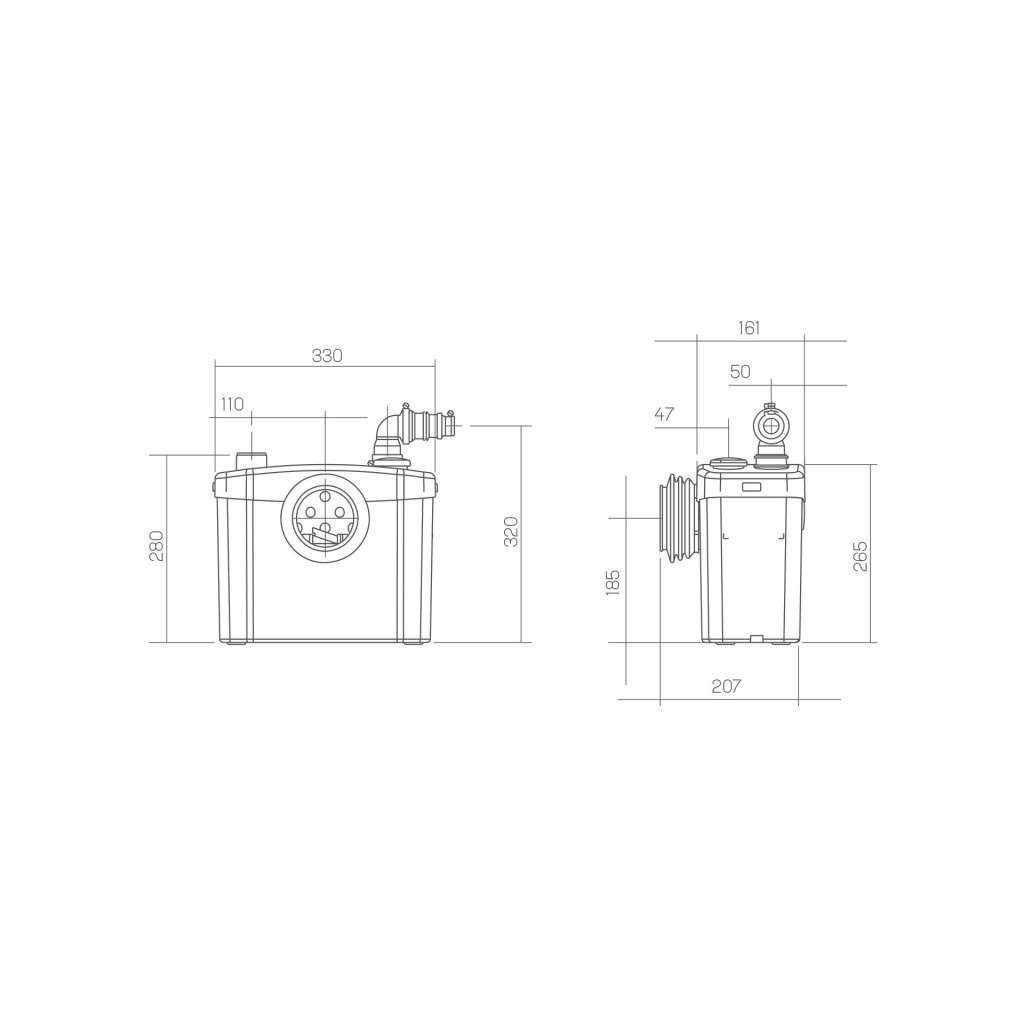 SFA SANITRIT SANITOP Grinder for Toilets & Washbasins - GroupSumi ...
