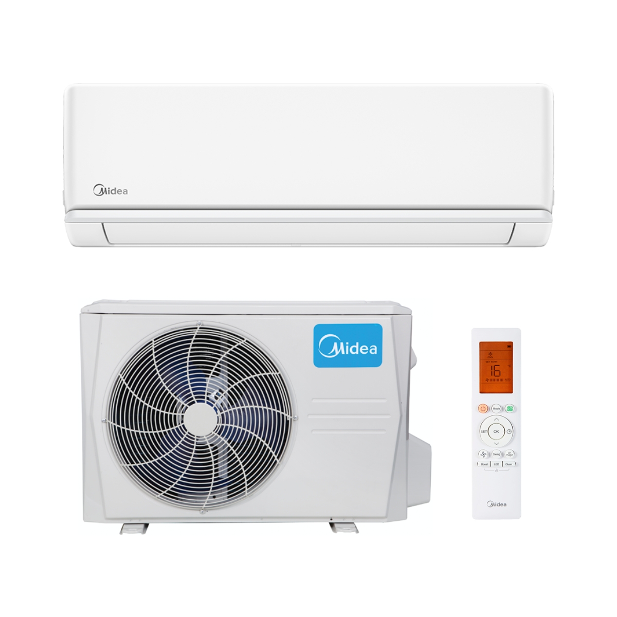 MIDEA Blanc 2.0 Air Conditioner 3.5 kW 12000 BTU - GroupSumi | GroupSumi