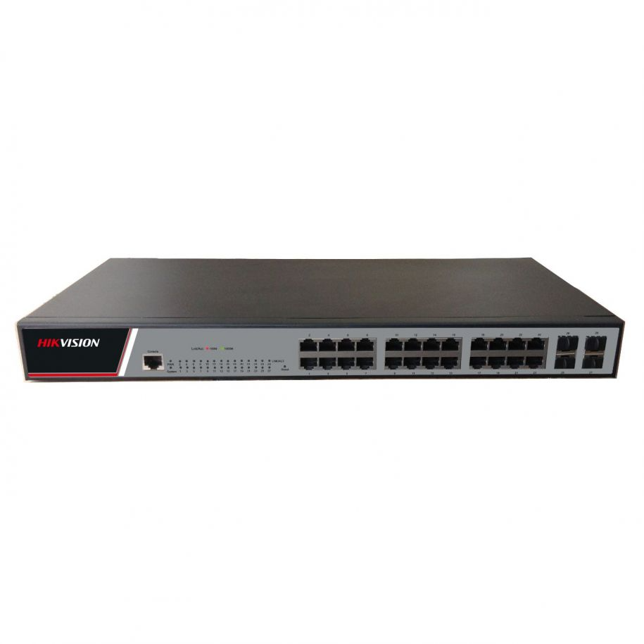 Hikvision DS-3E2528 28-Port Gigabit Managed Switch | HIKVISION ...
