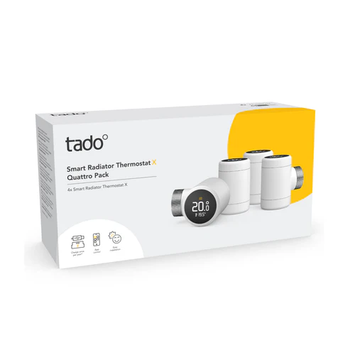 Tado X Smart Thermostatic Head Quattro Pack | TADO TADOº - GroupSumi ...