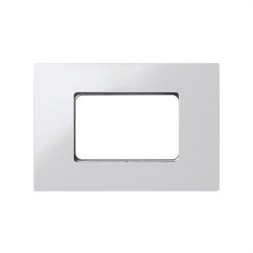 SIMON 3-Gang White Frame with American Box Bracket - GroupSumi | GroupSumi