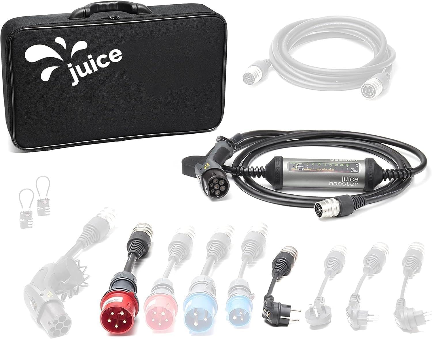 Portabel laddare för elbil Juice Booster 2 Basic Set JUICE - GroupSumi ...