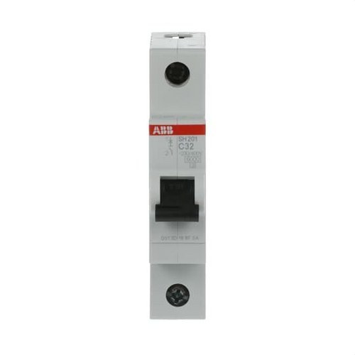 Interruptor magnetotérmico SH201-C32 1P 32A Curva C 6kA ABB - GroupSumi | GroupSumi