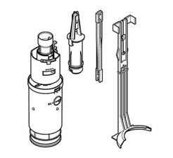 Geberit Delta Flush Mechanism for 12cm Concealed Cistern GEBERIT ...