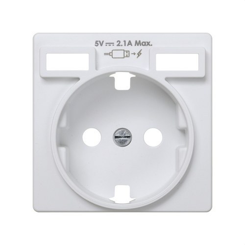 Prise Schuko USB Double + Couvercle Blanc Simon 82 SIMON - GroupSumi ...