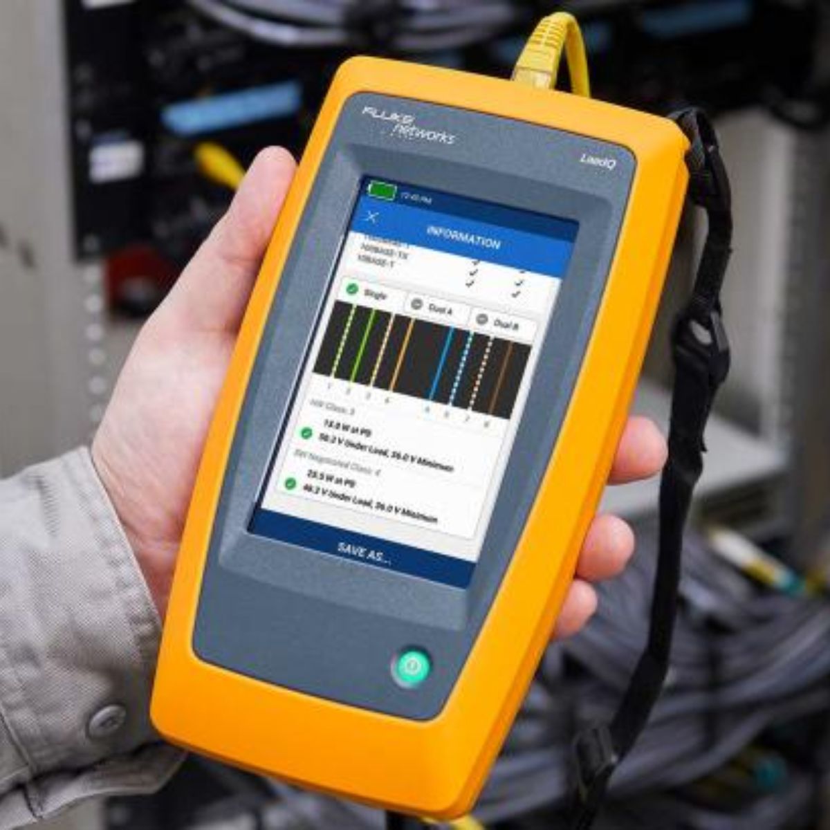 Verificador de Cabeamento e Rede LinkIQ™ Fluke Networks LIQ-100 FLUKE ...