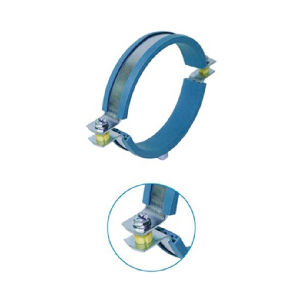 ITALSAN Iso-acoustic Clamp for 40mm Pipes, Blue Rubber - GroupSumi ...