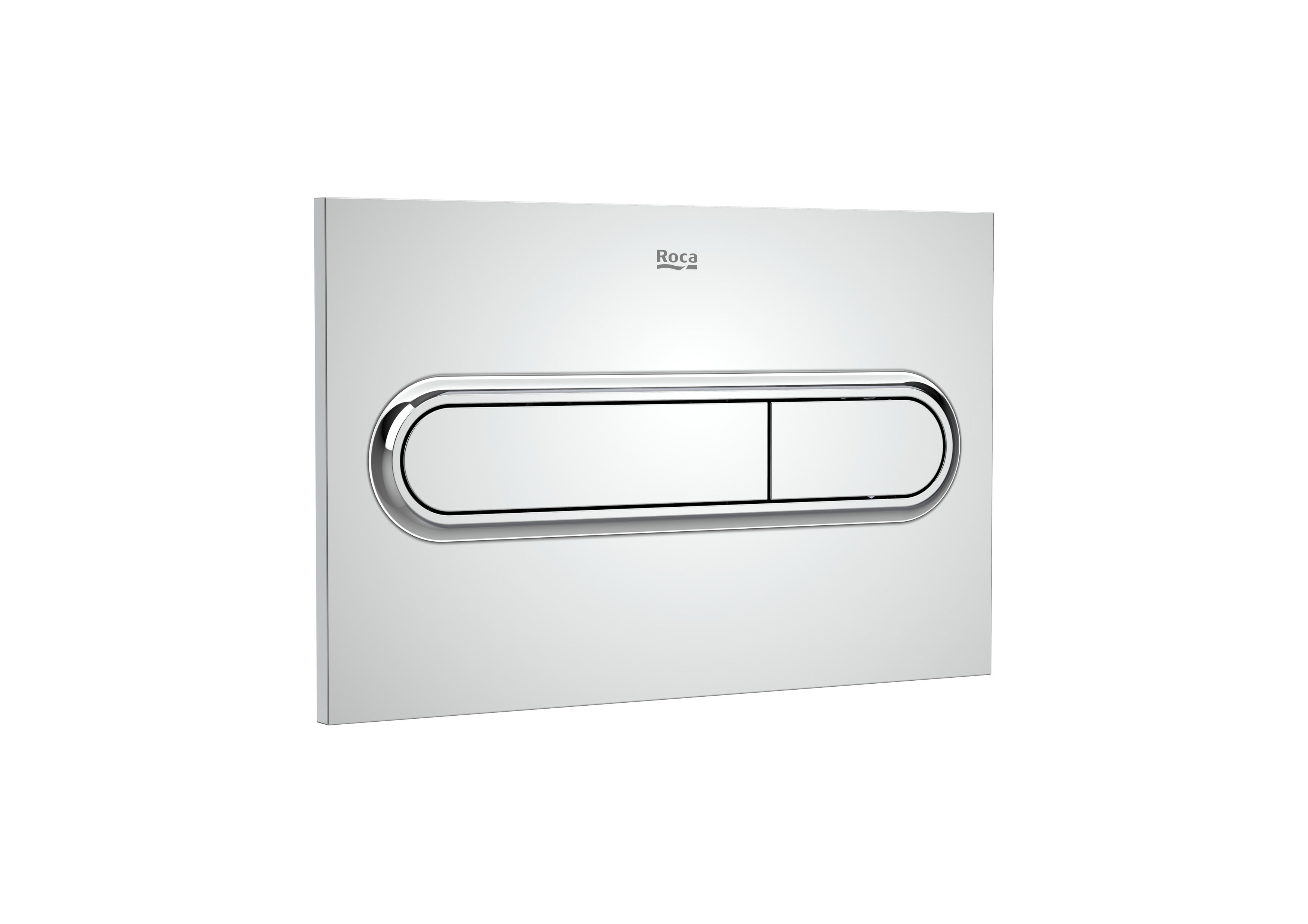 Roca In-Wall PL1 Dual Flush Actuator Plate Chrome ROCA - GroupSumi ...