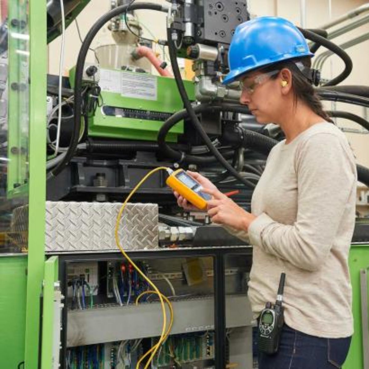 Fluke Networks MicroScanner PoE Industrial Ethernet Cabling Verifier ...