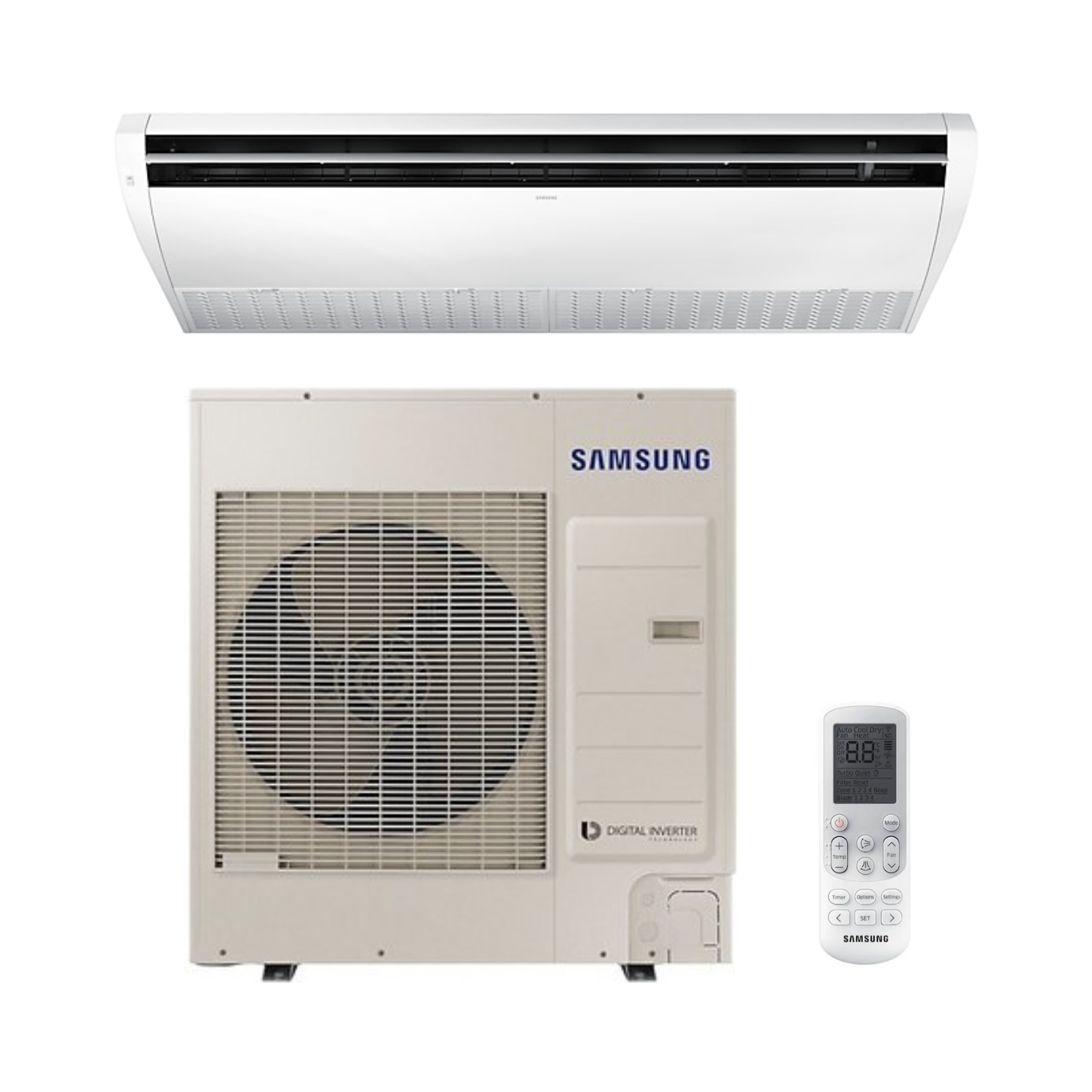 Aire acondicionado trifásico techo Samsung 12 kW 41000 BTU SAMSUNG ...
