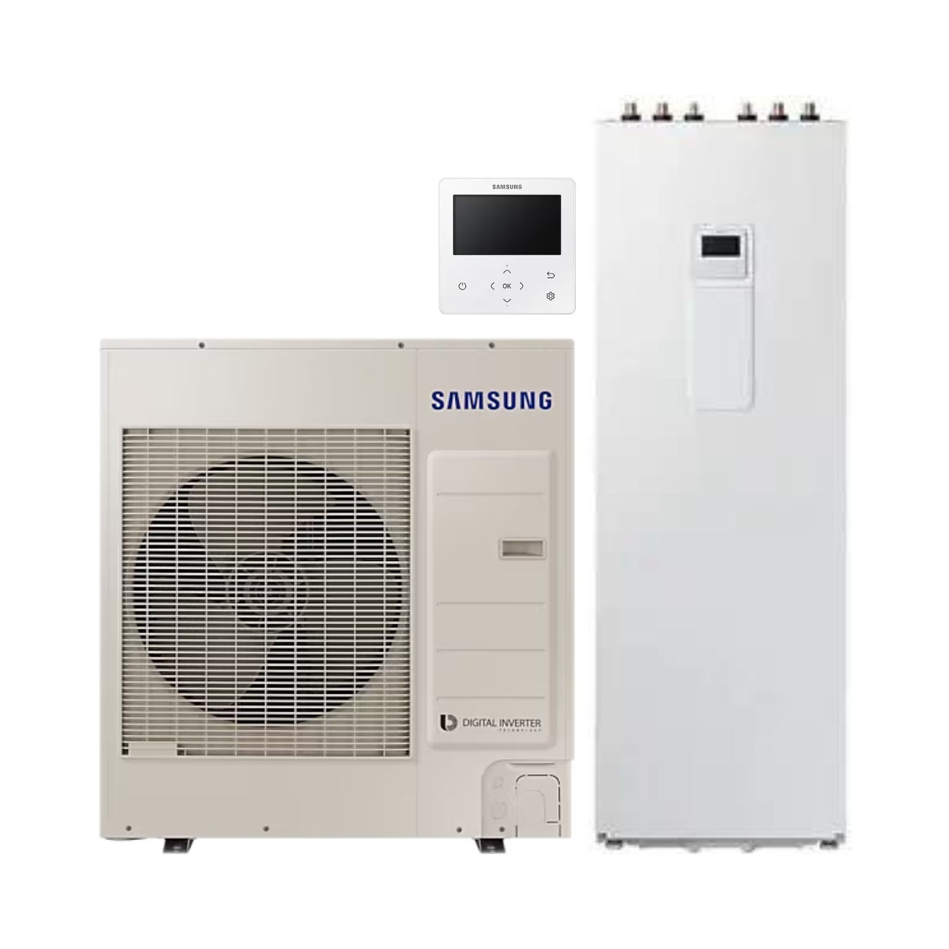 Samsung EHS 8kW Aerotermální Monoblok + Hydro Kit 260l SAMSUNG - GroupSumi | GroupSumi