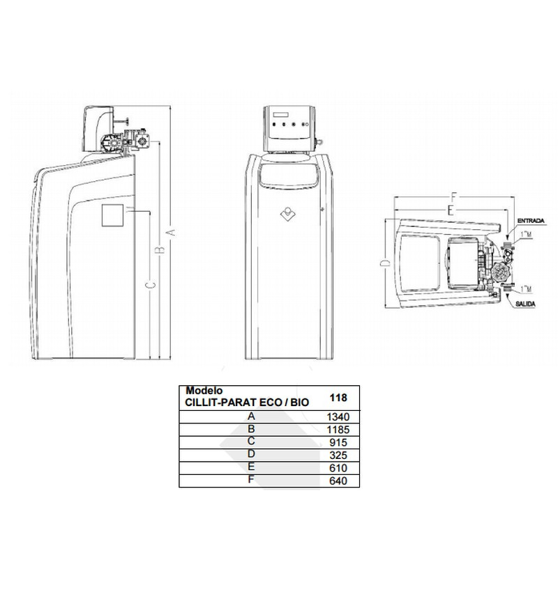 CILLIT Parat Eco 118 Domestic Water Softener - GroupSumi | GroupSumi