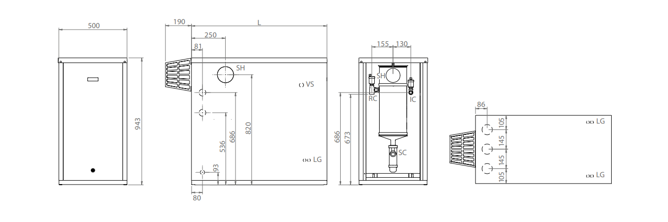 Domusa JAKA HFD 30 Condensing Oil Boiler DOMUSA - GroupSumi | GroupSumi