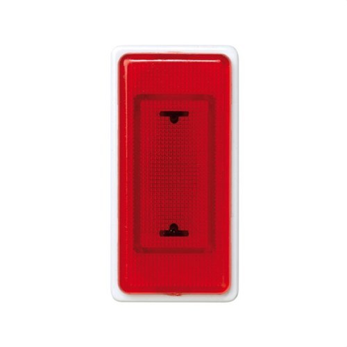 Luminous Indicator Half-Element E-10 Thread White/Red Cap SIMON ...