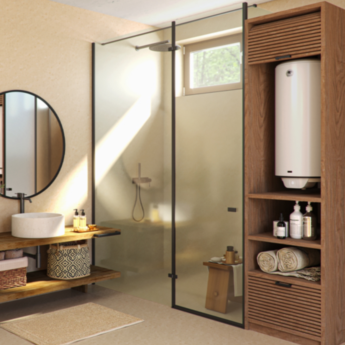 THERMOR Verticale Elektrische Boiler CONCEPT 80L - GroupSumi | GroupSumi