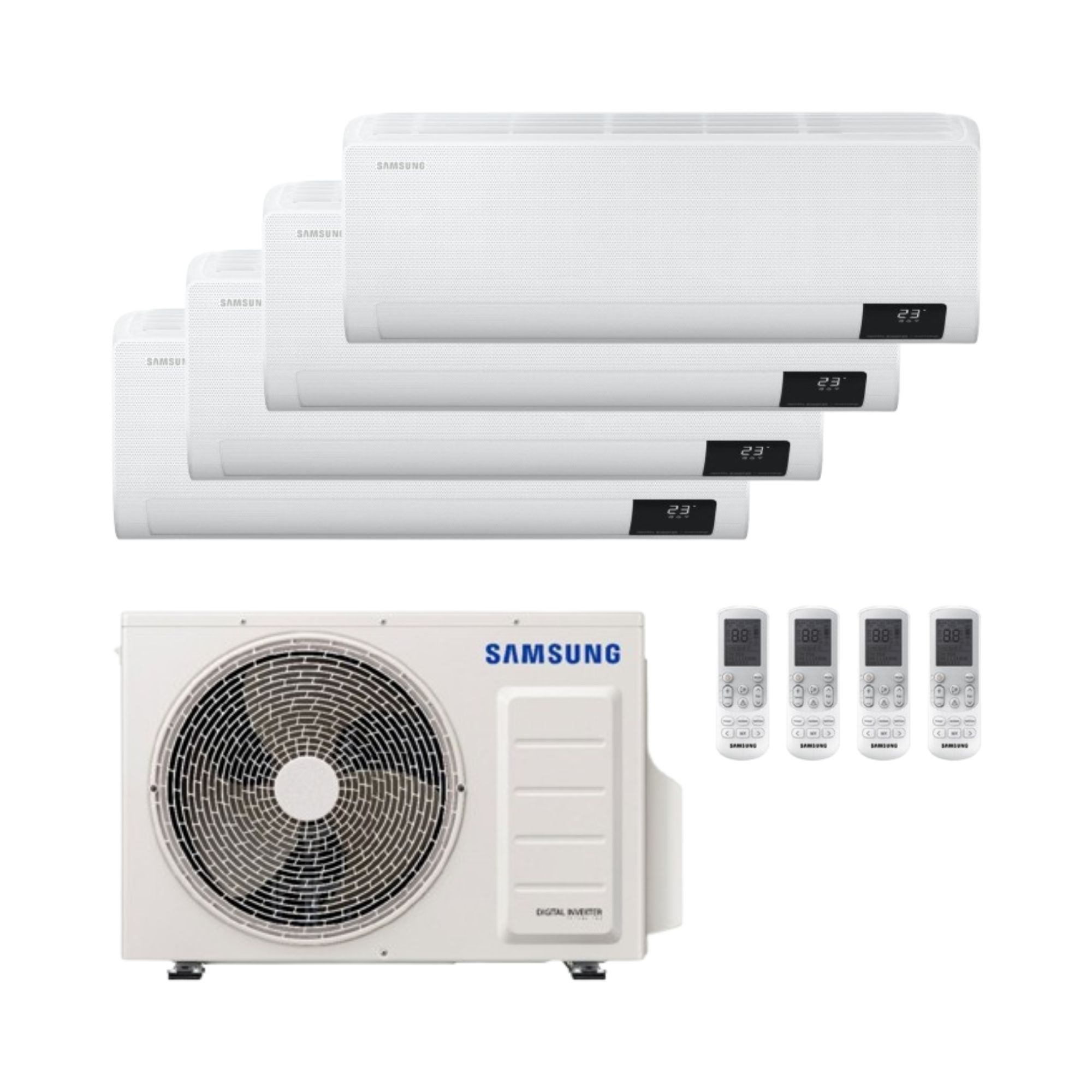 Climatiseur multi-split Samsung 4x1 12 000 BTU SAMSUNG - GroupSumi ...