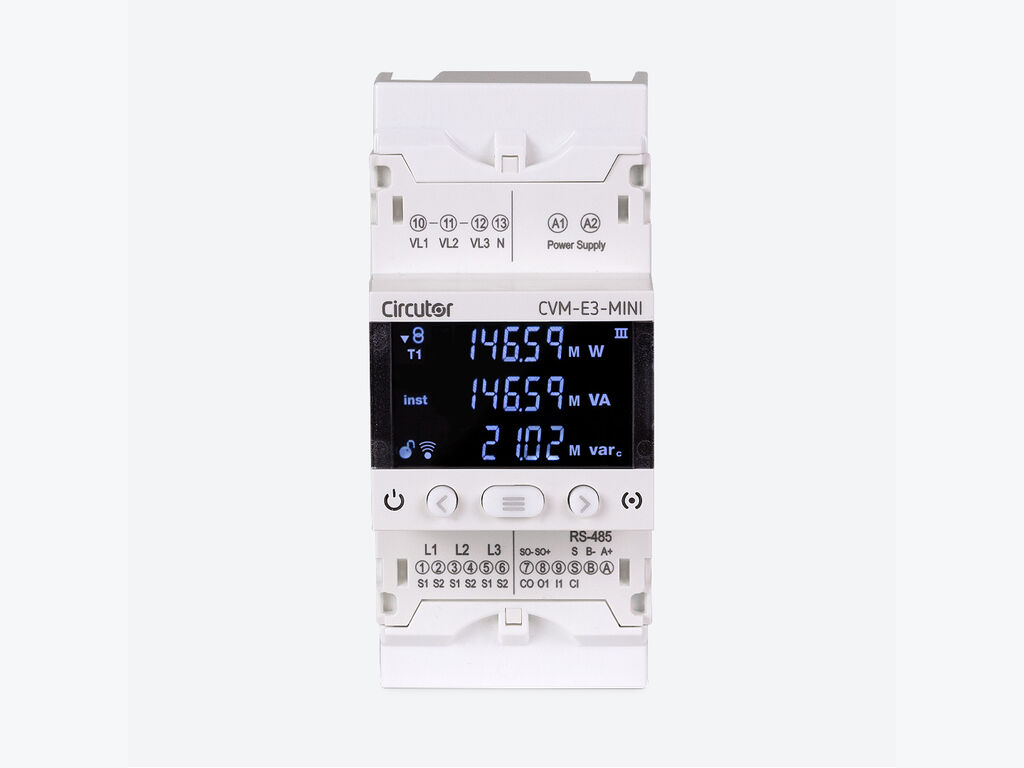 CIRCUTOR CVM-E3-MINI-MC-485-IC Three-Phase Network Analyser - GroupSumi ...